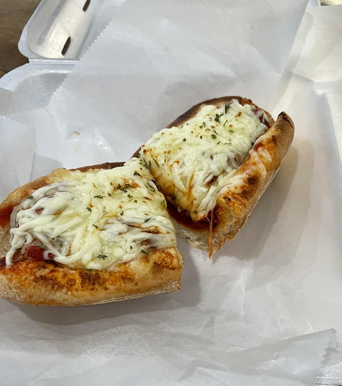 Behold the meatball sub in its natural habitat&mdash;where tangy sauce, melted cheese, and savory meatballs create the holy trinity of comfort food.