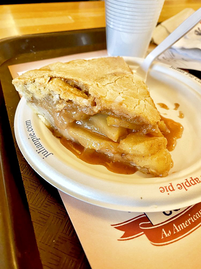 The classic apple pie that launched a thousand imitations. Like meeting a celebrity you've heard about your whole life.