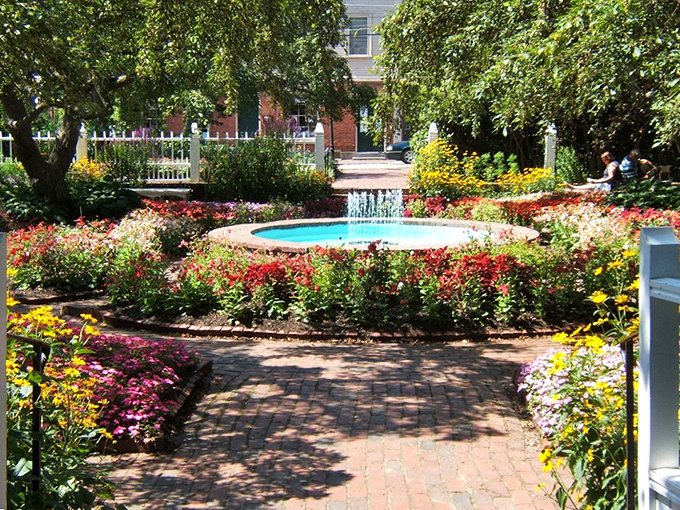 Prescott Park's gardens burst with such vibrant color that even dedicated plant-killers might be inspired to try their hand at horticulture.