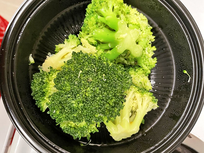 Broccoli that actually makes you want to eat your vegetables. Vibrant green and perfectly steamed—your mother would be so proud.