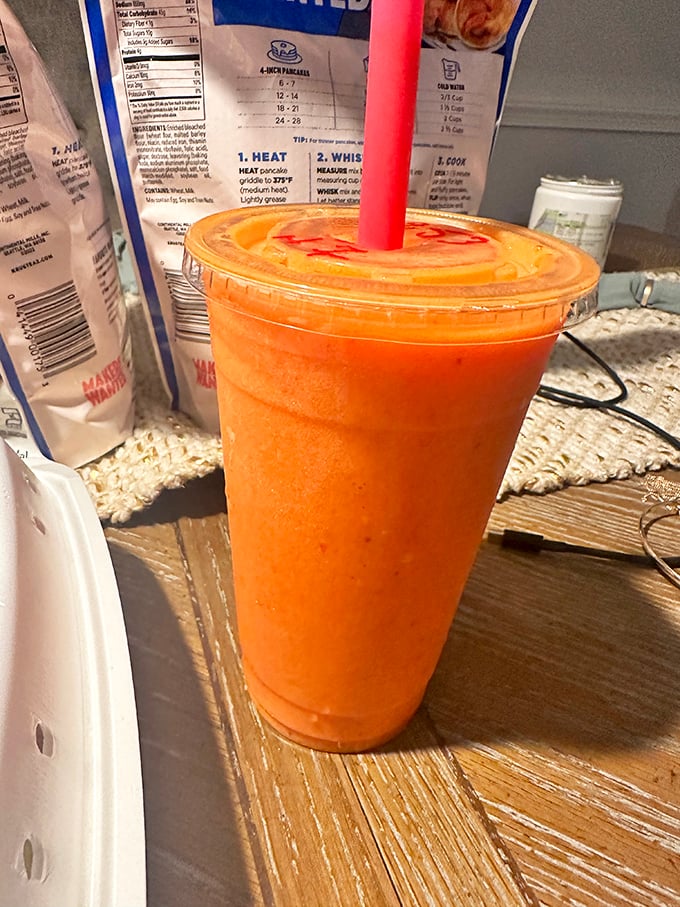 This tropical smoothie is the vacation your taste buds have been saving up for all year. No passport required.