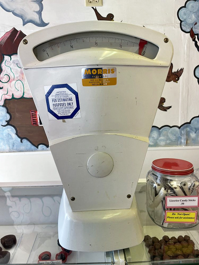 This vintage scale has weighed more happiness per ounce than any other instrument in Oregon&mdash;and it's still going strong.