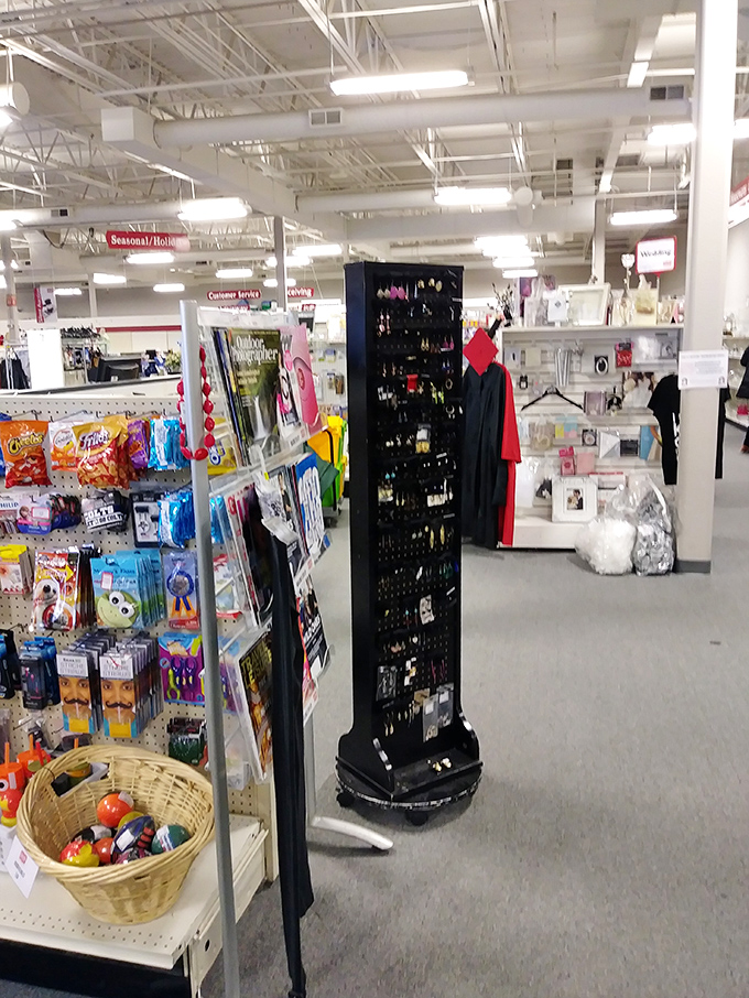 From snacks to jewelry, this aisle proves Stuff Etc isn't just about the big items &ndash; it's the little treasures too.