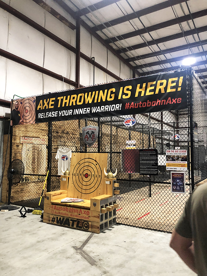Not satisfied with just one adrenaline fix? Axe throwing lets you channel your inner lumberjack after channeling your inner speed demon.