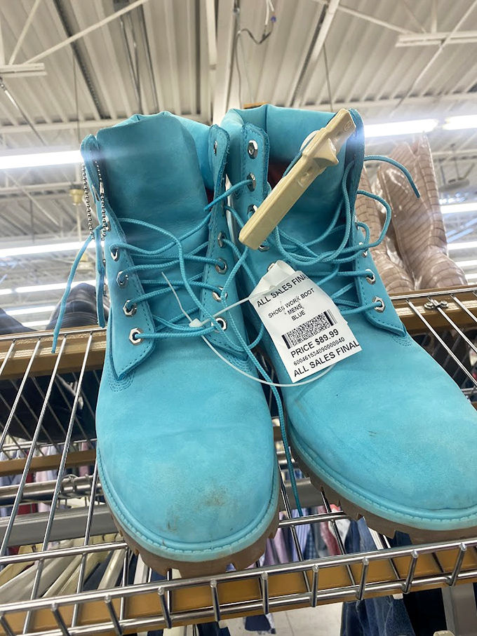 These teal boots weren't made just for walking&mdash;they were made for standing out. At this price, they're practically begging to join your footwear family.