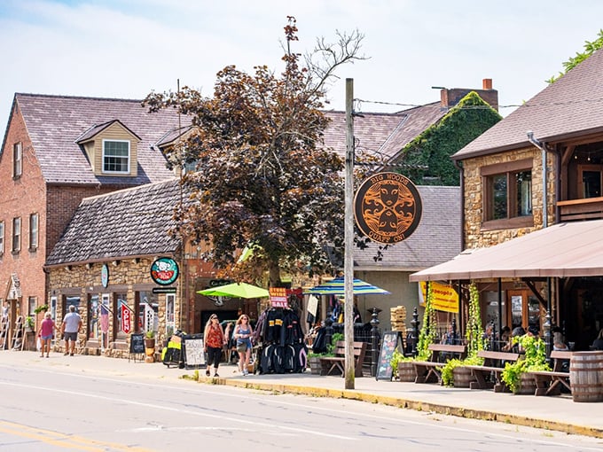 Nashville's eclectic architecture creates a streetscape where no two buildings tell the same story, yet somehow they're all reading from the same charming book.