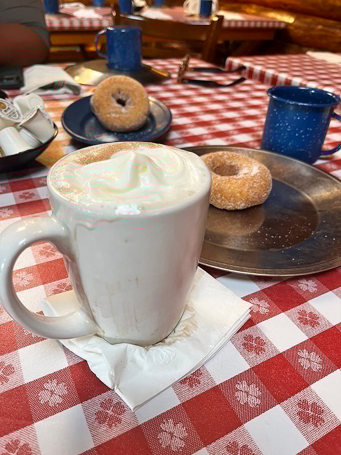 Hot coffee and sugar-dusted donuts&mdash;the breakfast power couple that's been keeping lumberjacks (and tourists) happy since flannel was invented.