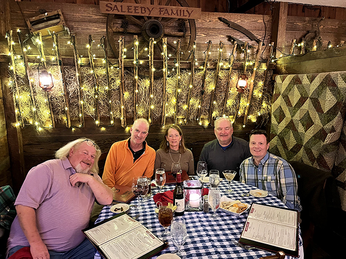 When the conversation and wine flow equally well, you know you've found your dining tribe. Memory-making in progress.