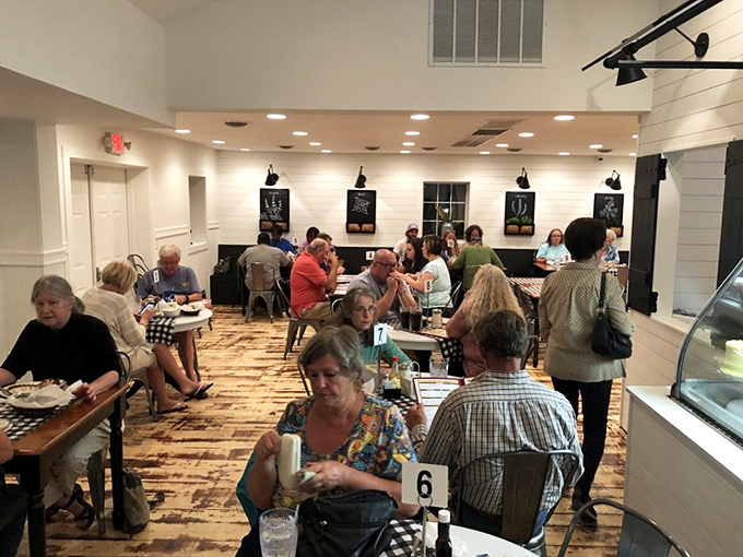 The true measure of a great local restaurant: a dining room filled with people who look like they've been coming here since childhood.