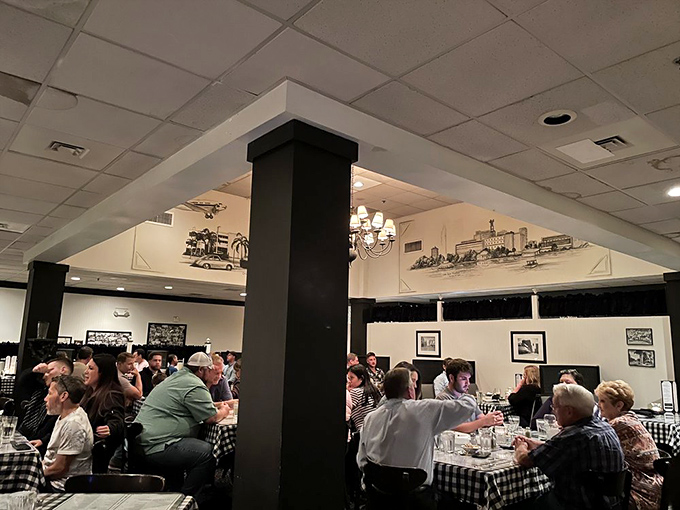 The dining room hums with the symphony of satisfaction &ndash; clinking glasses, laughter, and the occasional gasp of delight when a steak arrives at the table.