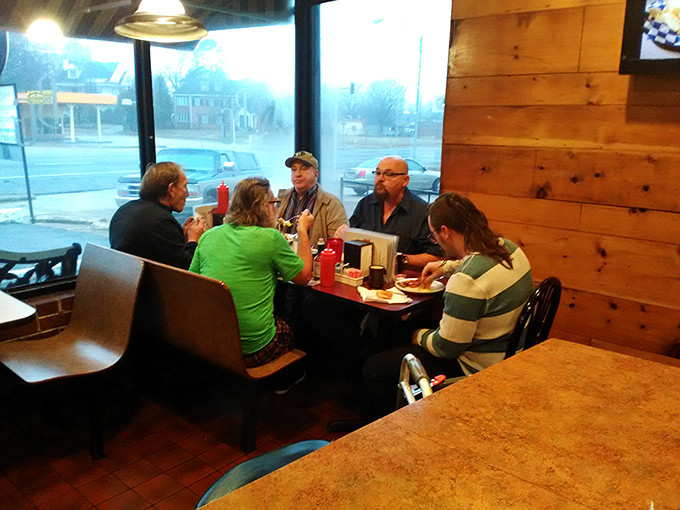The breakfast club in session &ndash; where Fort Smith's morning philosophers gather to solve the world's problems over endless coffee refills.