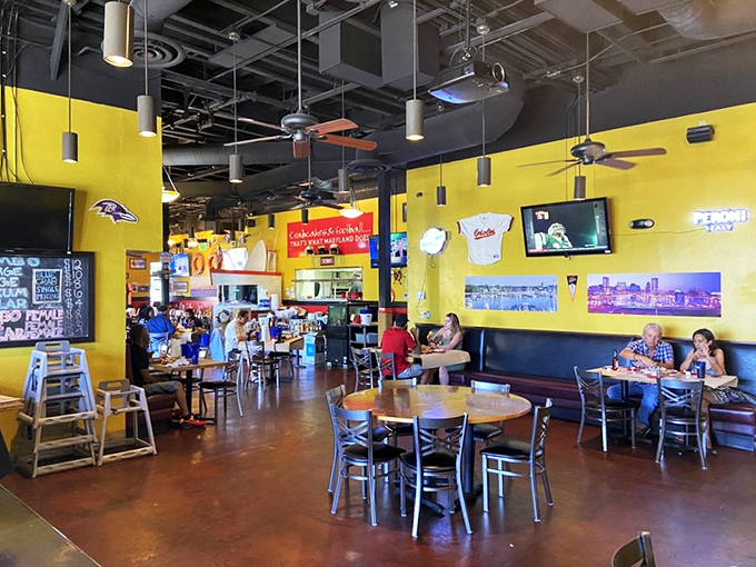Where seafood dreams come true. Diners gather in this cheerful space to participate in the sacred ritual of cracking, dipping, and savoring.