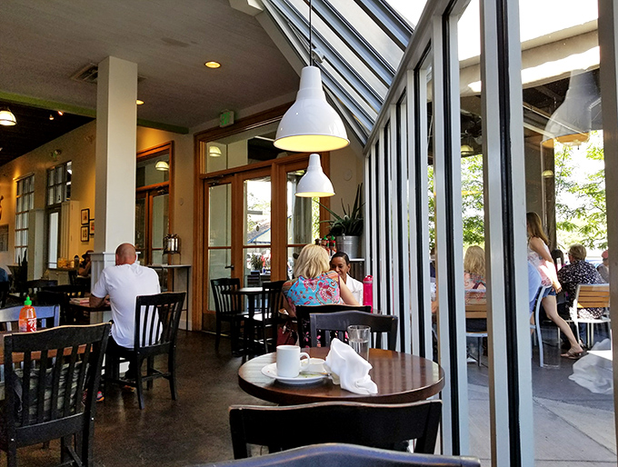 Where strangers become temporary neighbors, united by the universal language of "that looks amazing—what did you order?"