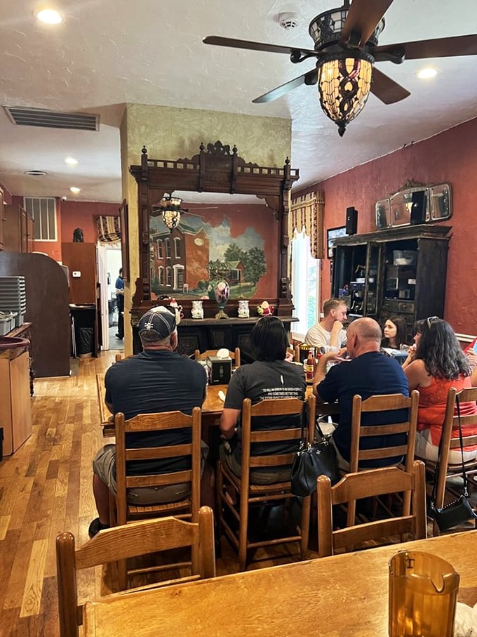 Strangers at arrival, family by dessert. Monell's communal tables create connections that sometimes last longer than the memory of the meal.