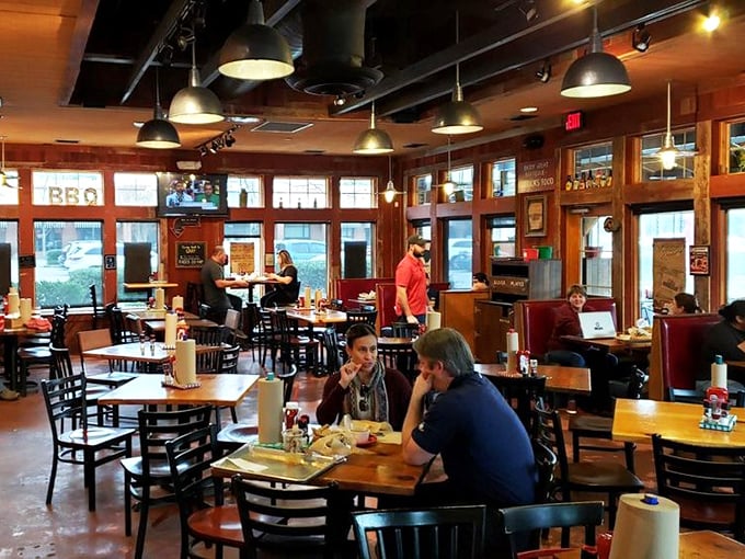 Conversations pause mid-sentence when the food arrives&mdash;a moment of reverent silence before the symphony of satisfied chewing begins.