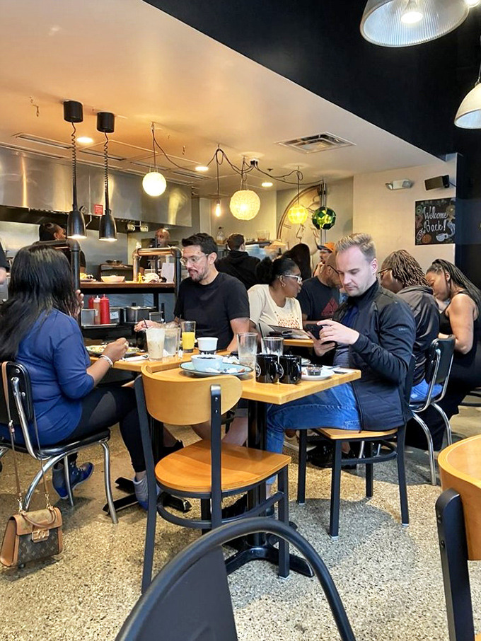 A snapshot of Detroit's diverse dining scene, where strangers become temporary tablemates united by the universal language of "that looks amazing&mdash;what did you order?"