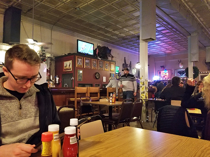 Where locals gather not just for sustenance, but for the communion of community that's as nourishing as the steaks themselves.