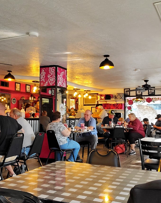 This isn't the quiet corner of a trendy bistro&mdash;this is where real people gather for real food that doesn't need a filter.
