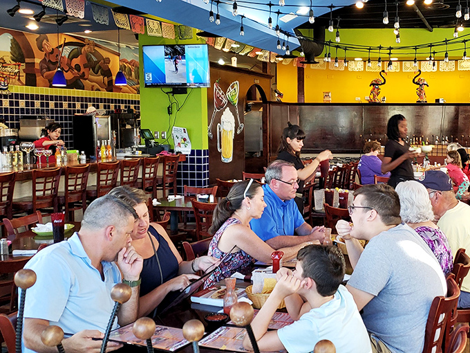 The true measure of a restaurant isn't just its food but the families making memories around tables, forks pausing mid-air during good conversation.