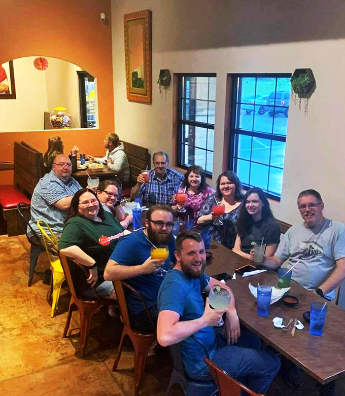 The universal language of celebration&mdash;good friends, colorful drinks, and the collective joy of not having to do dishes afterward.