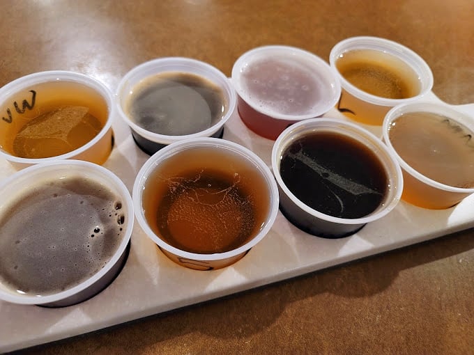 A flight of liquid happiness &ndash; eight distinct personalities waiting to introduce themselves to your taste buds without a formal invitation.