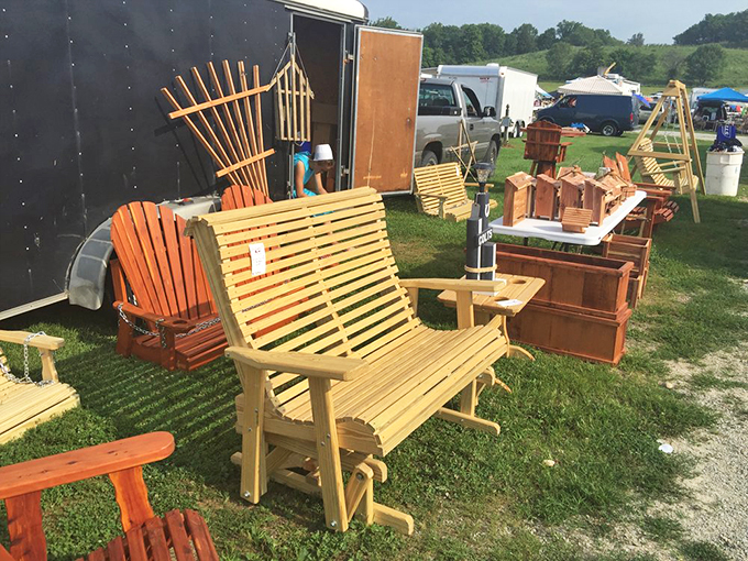 Furniture with character! These pieces have witnessed more family dinners than your favorite sitcom has episodes.