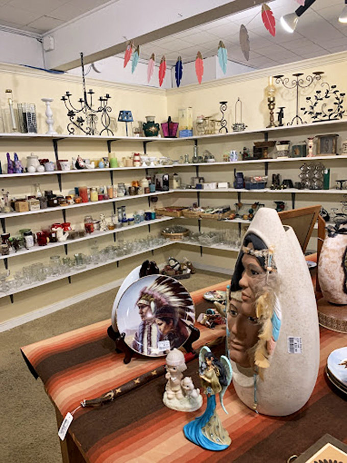 From decorative candelabras to quirky figurines, the home d&eacute;cor section offers conversation pieces that will have guests asking, "Where did you find that?" 