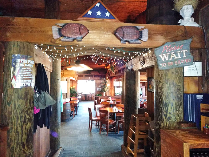 Tables set with military precision, ready for the delicious battle between your appetite and portion sizes.