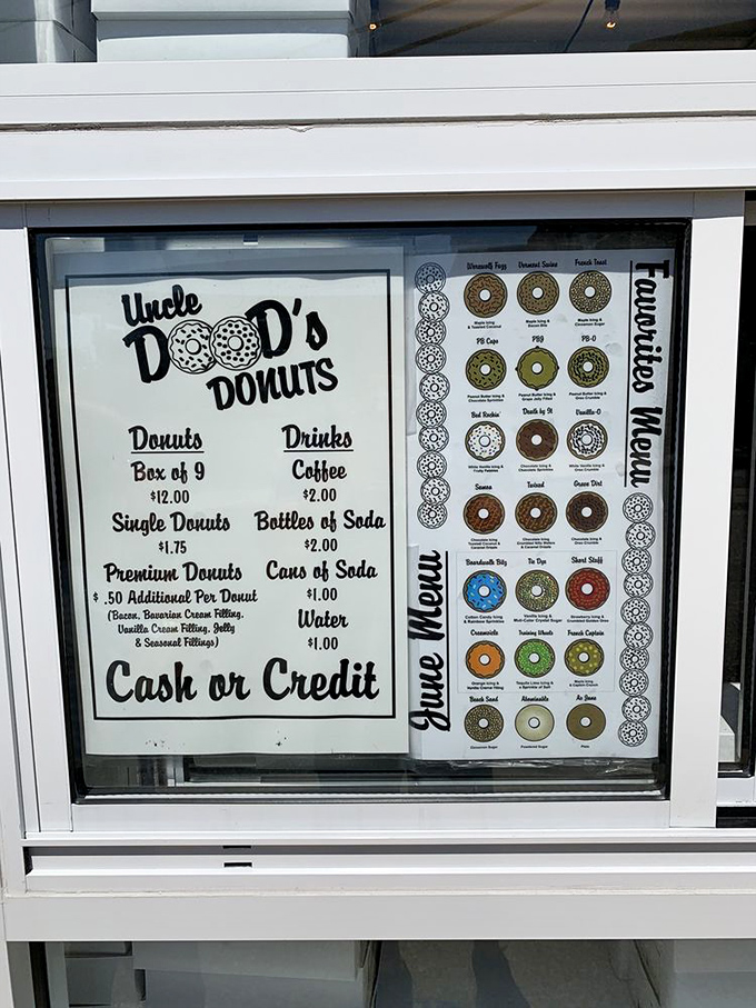 The flavor board is essentially a yearbook of donut celebrities &ndash; each one more photogenic and popular than the last.