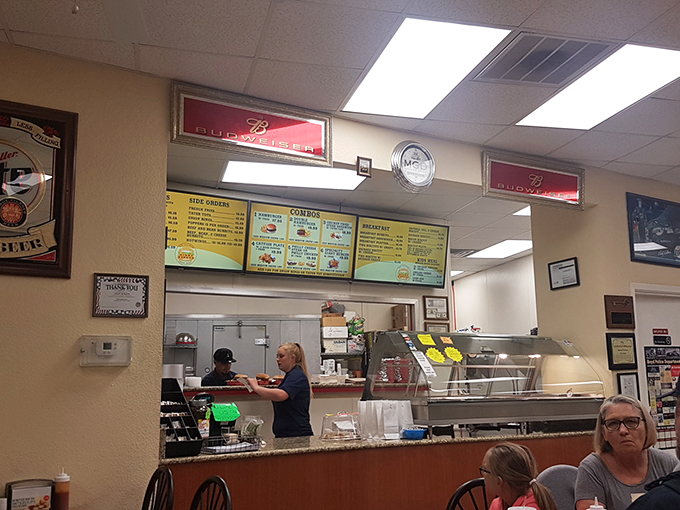 Where the burger meets its makers&mdash;the kitchen crew turning simple ingredients into roadtrip-worthy memories.