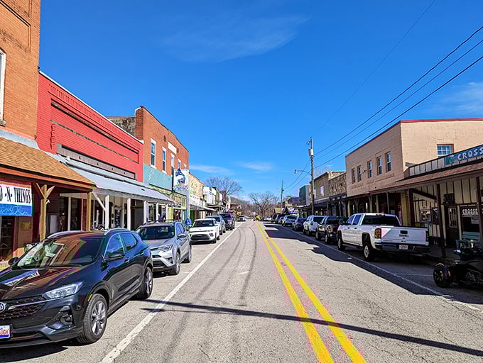 Hardy's Main Street isn't just a road&mdash;it's the community's living room, where parking spaces are saved for friends you haven't met yet.