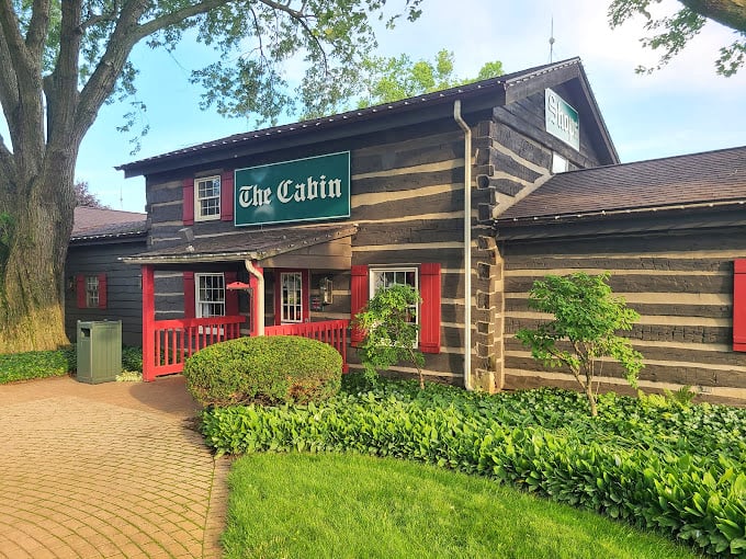 "The Cabin" shop combines log cabin coziness with retail therapy, proving that Amish craftsmanship pairs beautifully with American consumerism.