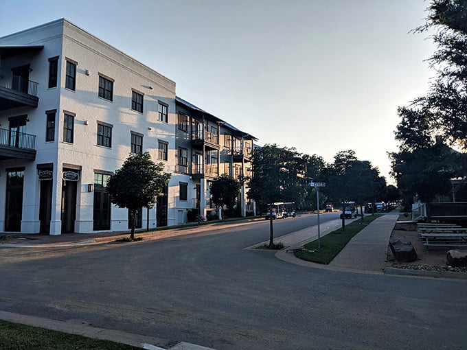 Streets designed for strolling, not just driving &ndash; where the architecture is as refreshing as the tree-filtered sunshine dappling the sidewalks.