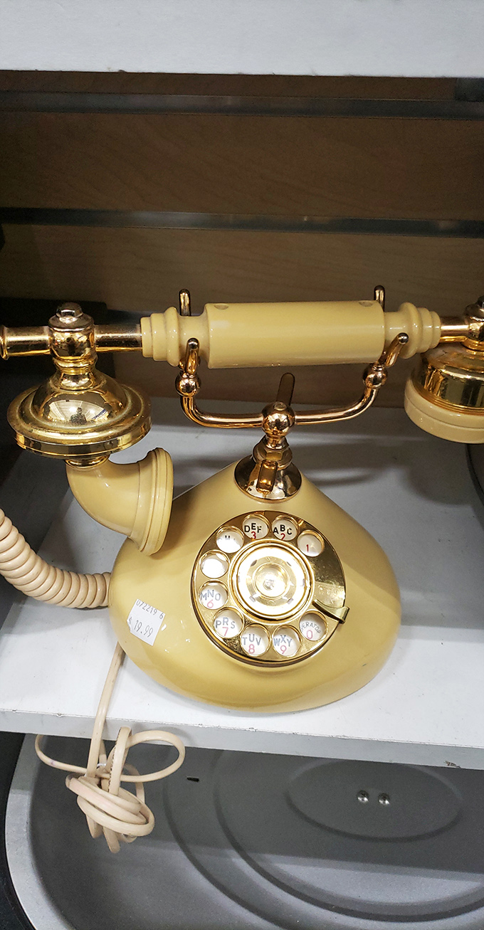 This vintage telephone isn't just retro-chic decor&mdash;it's a portal to an era when "ghosting" meant actual paranormal activity.