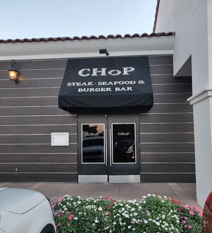 CHoP's modern exterior gives no hints about the primal pleasures waiting inside. Stealth steak at its finest.