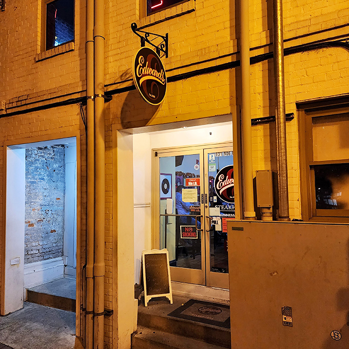 Edward's Steakhouse's historic brick building in downtown Clarksville has survived fire and flood to keep serving carnivorous perfection.