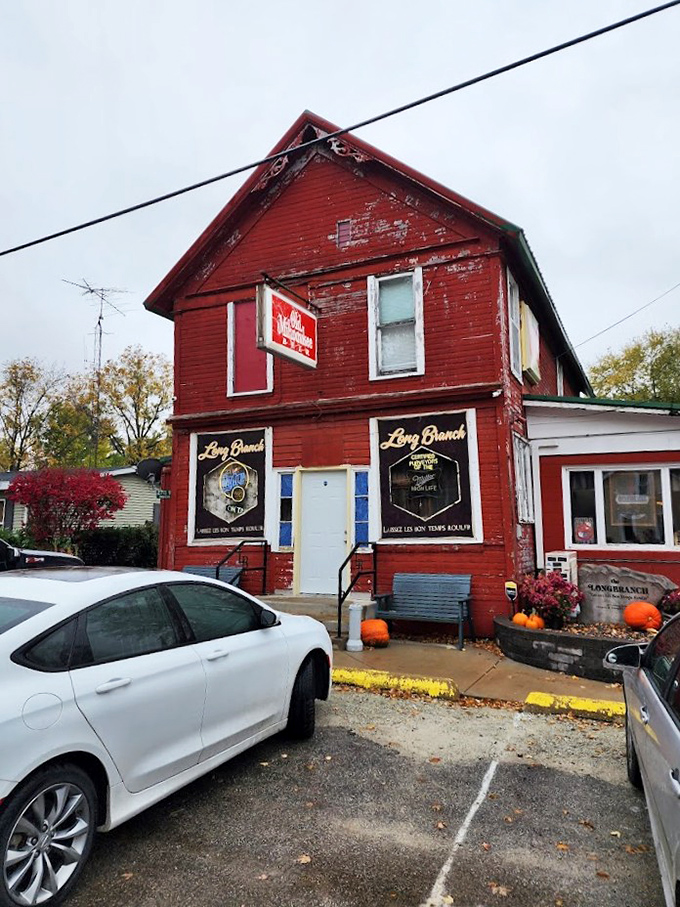 Little red house, big beefy dreams! The Longbranch might look like Grandma's house, but it hides steakhouse secrets worth the journey.