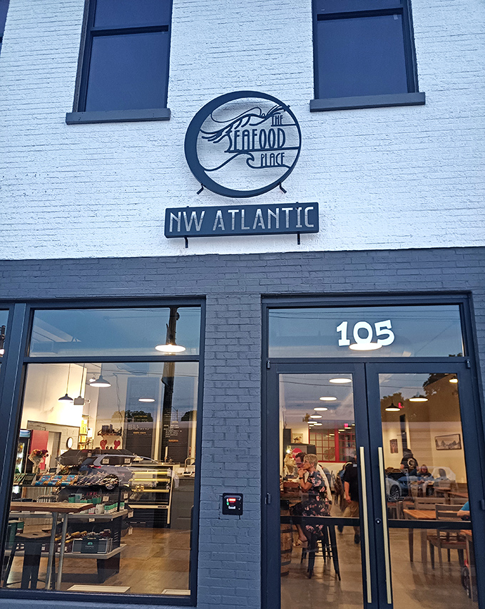 The Seafood Place's clean blue exterior stands as Tullahoma's answer to coastal cravings &ndash; no ocean required, just an appetite.