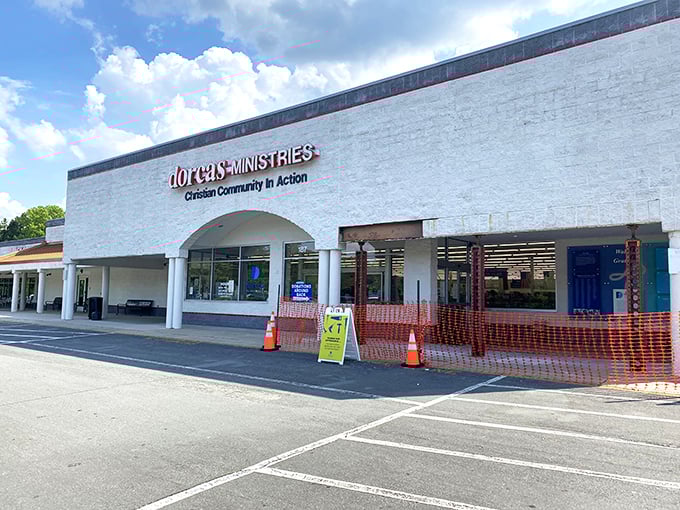 Clean lines and thoughtful design hint at the curatorial approach that makes this place thrifting's answer to Nordstrom.
