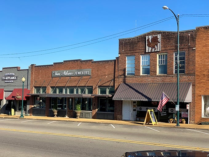 The historic storefronts of New Albany create a downtown straight out of a Southern novel &ndash; charming, authentic, and full of stories. 