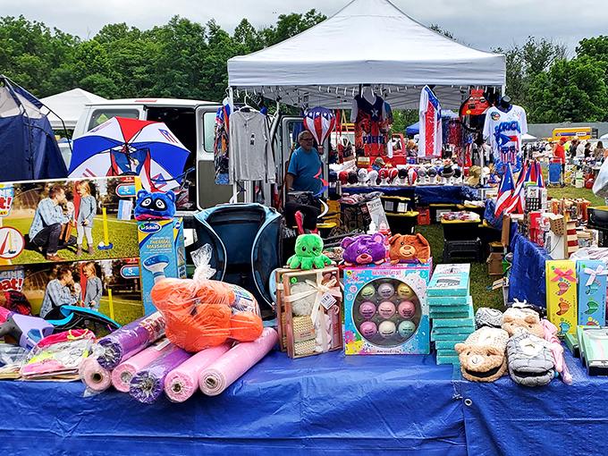 Willow Glen Flea Market: Under bright blue Pennsylvania skies, the weekend ritual of treasure hunting brings strangers together in common pursuit.