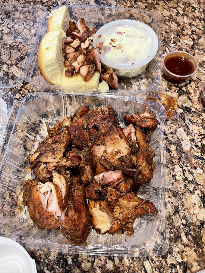 Proof that chicken can hang with the barbecue heavyweights when treated with respect, time, and the right spice blend.