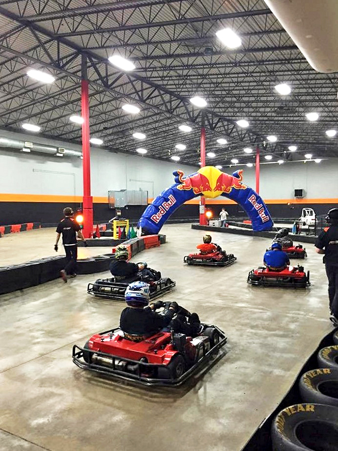 Under the Red Bull arch, even amateurs feel professional. The starting grid&mdash;where butterflies in stomachs perform their own Grand Prix.