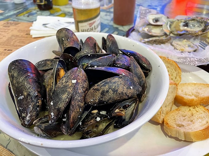 A bowl of mussels that could star in their own food documentary&mdash;plump, glistening, and ready for their close-up.