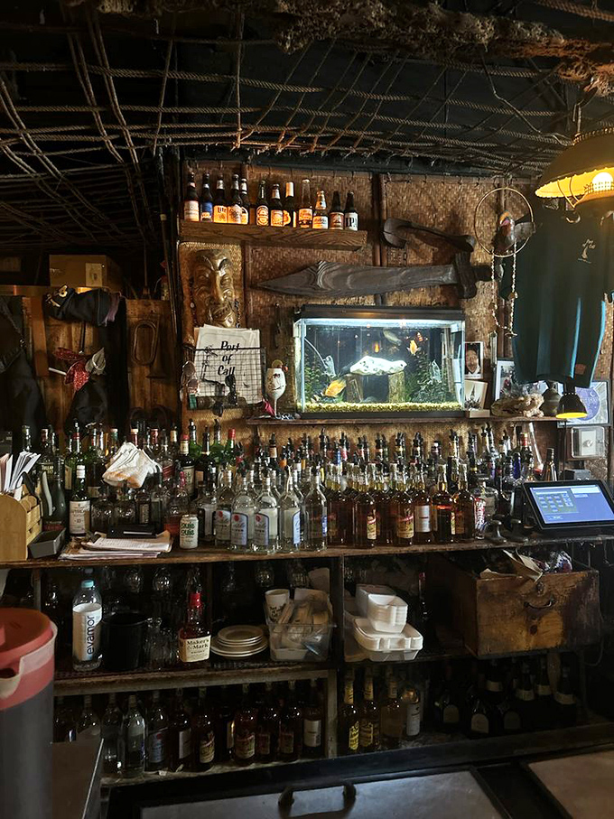 Behind every great meal is a well-stocked bar ready to ensure your hydration needs are thoroughly met.