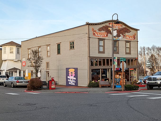 Nasty Jack's Antiques promises treasures inside that building&mdash;where yesterday's ordinary becomes today's conversation piece.