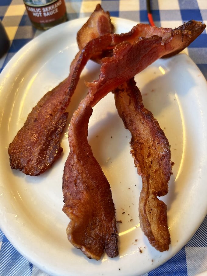 Soul Food Bacon that's committed the perfect crime&mdash;stealing the spotlight from everything else on your plate with its savory perfection.