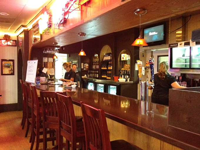 The bar at House of Beef&mdash;where strangers become friends and friends become family over perfectly poured drinks and tales of great meals past.