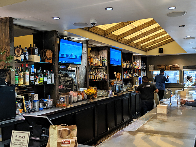 A bar stocked for serious business&mdash;because great barbecue deserves great bourbon, and great bourbon deserves a moment of reverence.