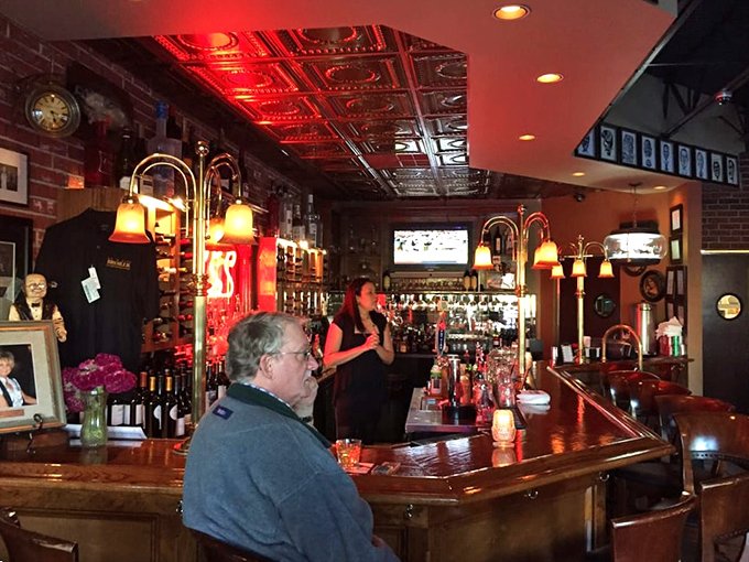 The bar&mdash;where decisions about red or white, shaken or stirred happen before the main event of beef-based bliss.